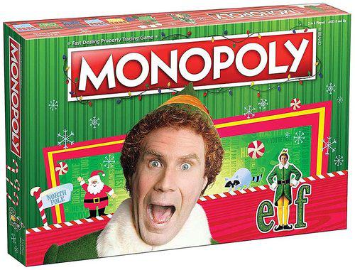 Board Game - Monopoly - Elf (Movie) | Full Circle Toy and Games