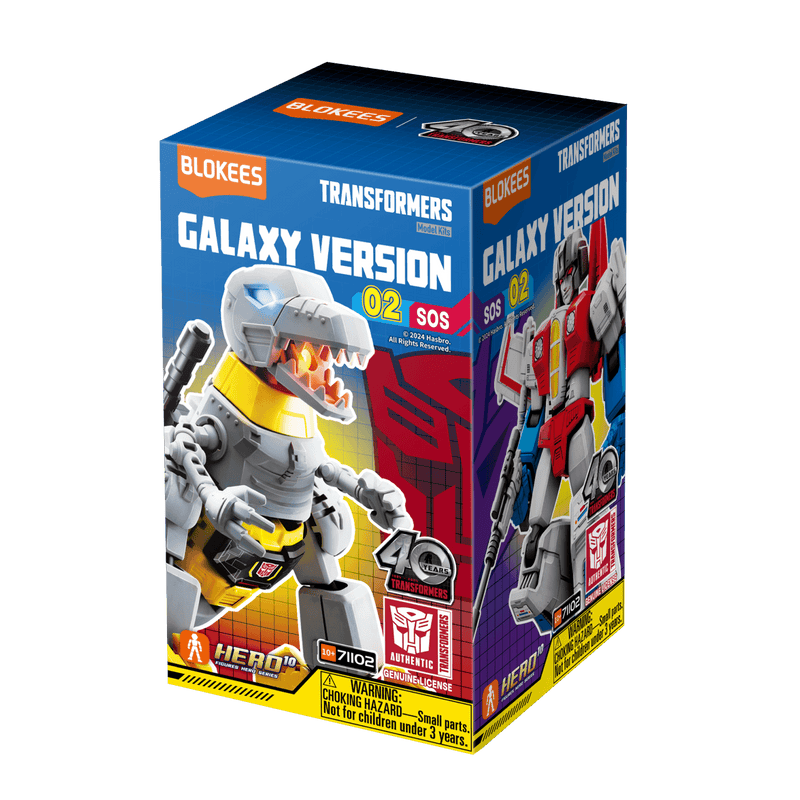 Blokees - Transformers - Galaxy Version 02: S.O.S. Buildable Figures ...