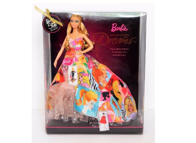 Barbie - Generations of Dreams - Barbie Doll (50th Anniversary) (Pink ...