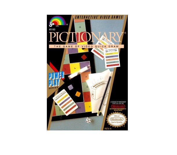 NES Game - Pictionary | Full Circle Toy and Games