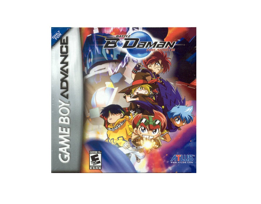 GBA Game - Battle B-Daman: Fire Spirits | Full Circle Toy and Games